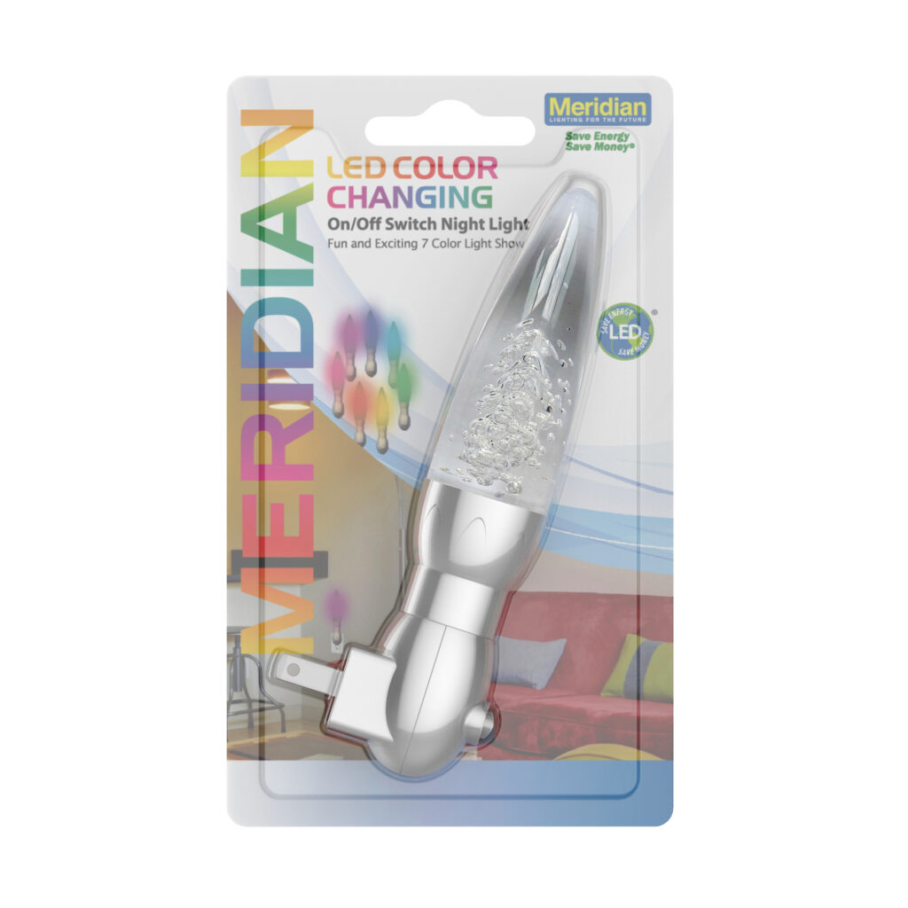 10100 - LED Color Changing Night Light with 7 Color Light Show ...