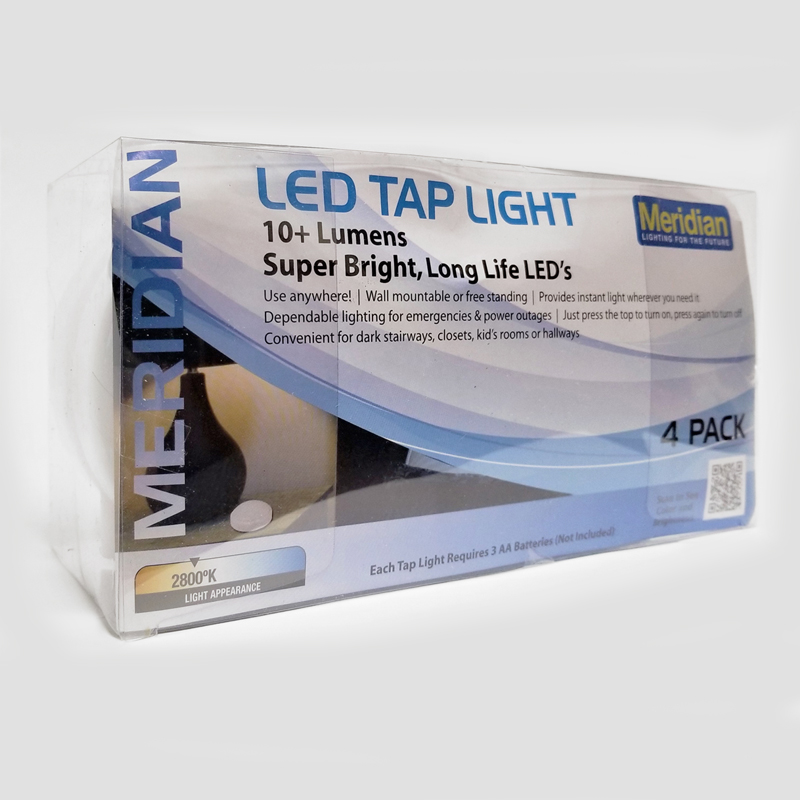 11151 - 3.75" diameter LED Tap Light 4 pack - Meridian Lighting